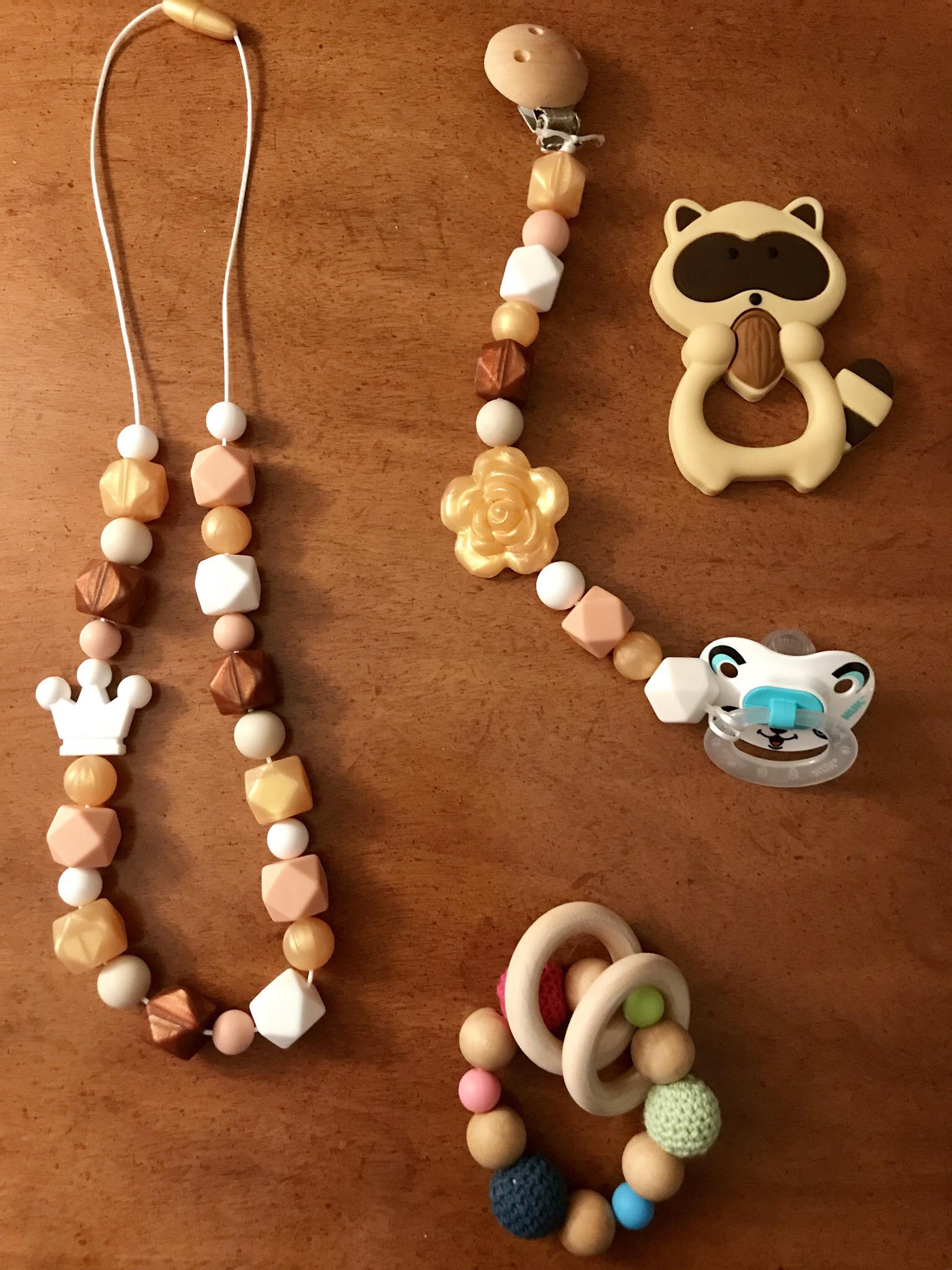 DIY Wooden Baby Gym & Teething Toys